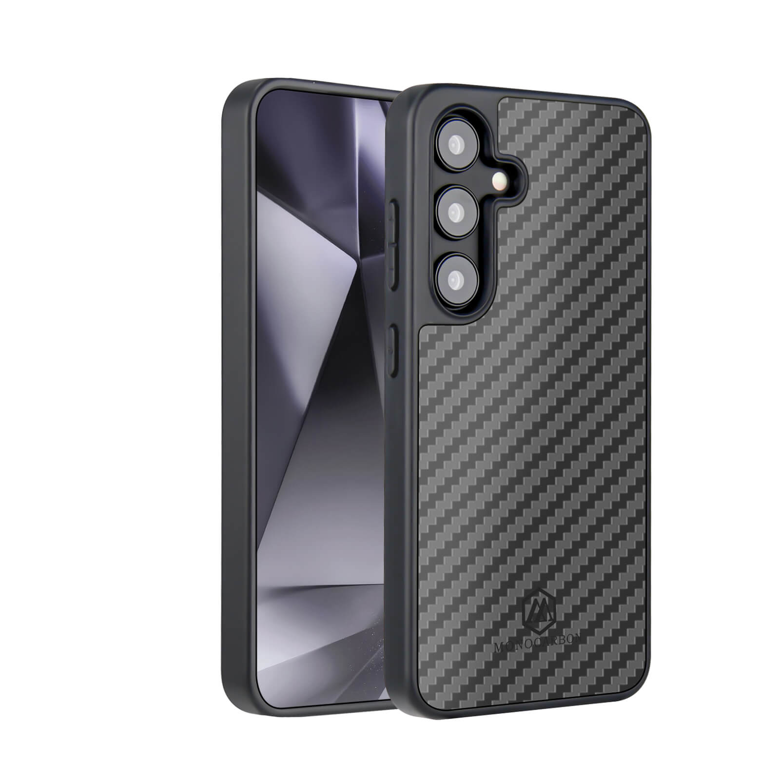 MONOCARBON | Shockproof Carbon Fiber Magsafe Case for Samsung Galaxy S24 Ultra Series